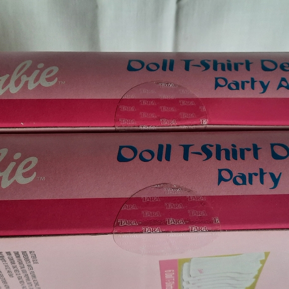 Barbie | Toys | Barbie Doll Tshirt Decorator Party Activity Kits 200 ...
